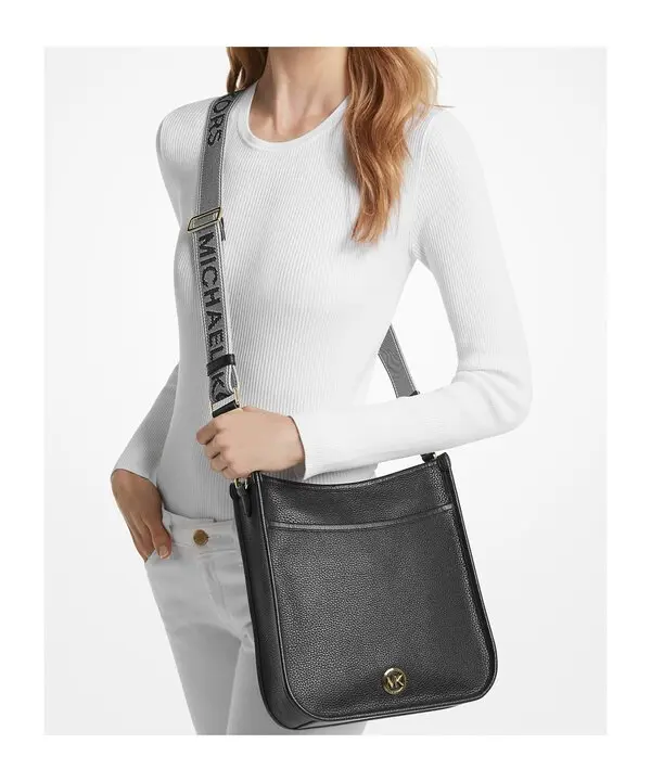 Michael Kors Luisa Large Shoulder Bag - Black