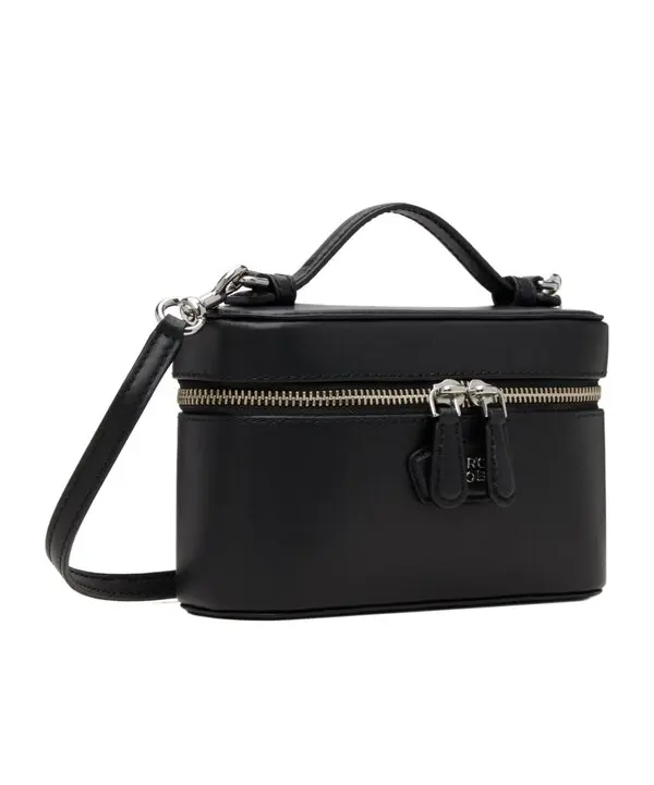 Marc Jacobs Logo Embossed Shoulder Bag - Black