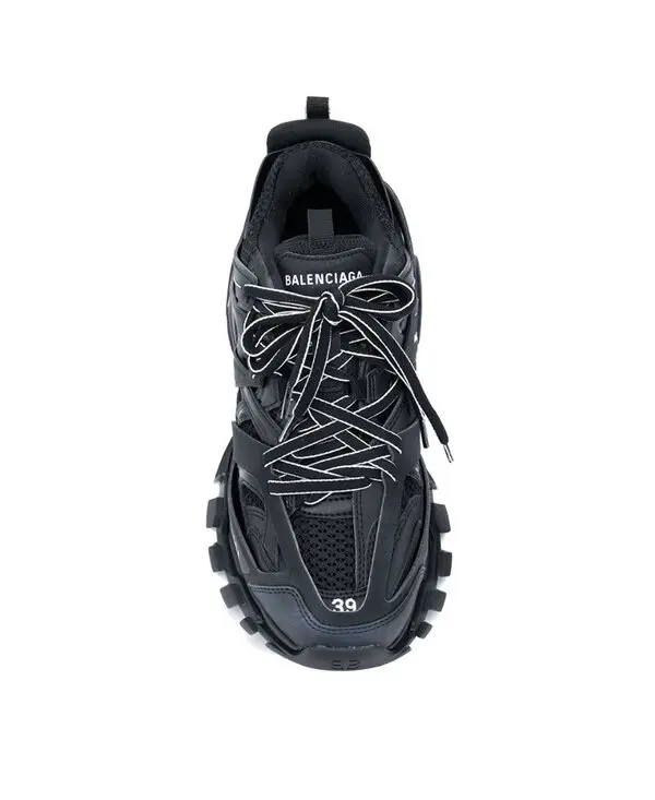 Balenciaga Track Lace-up Sneakers - Black