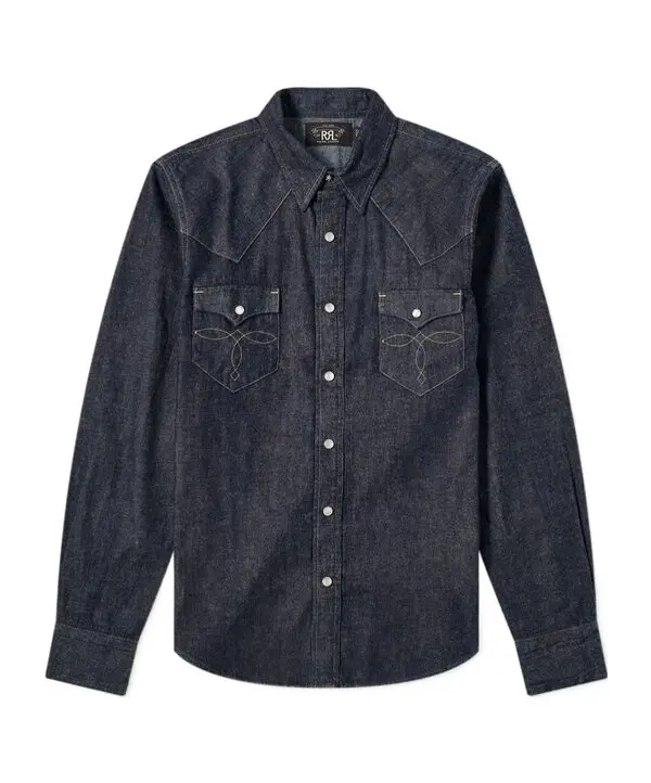 Ralph Lauren Waffle-knit Henley Shirt - No