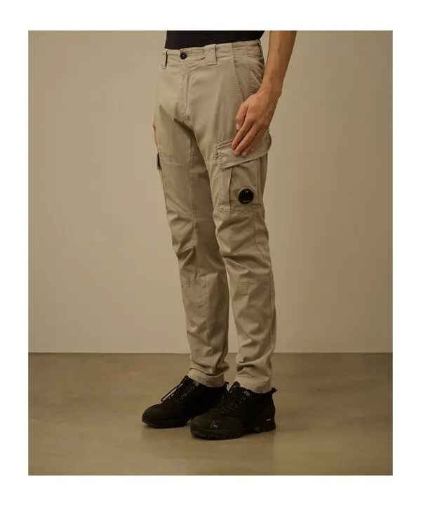 C.P. COMPANY Stretch Label Patch Cargo Pants