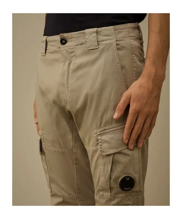 C.P. COMPANY Stretch Label Patch Cargo Pants