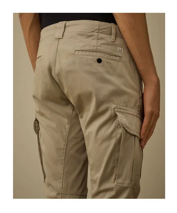 C.P. COMPANY Stretch Label Patch Cargo Pants