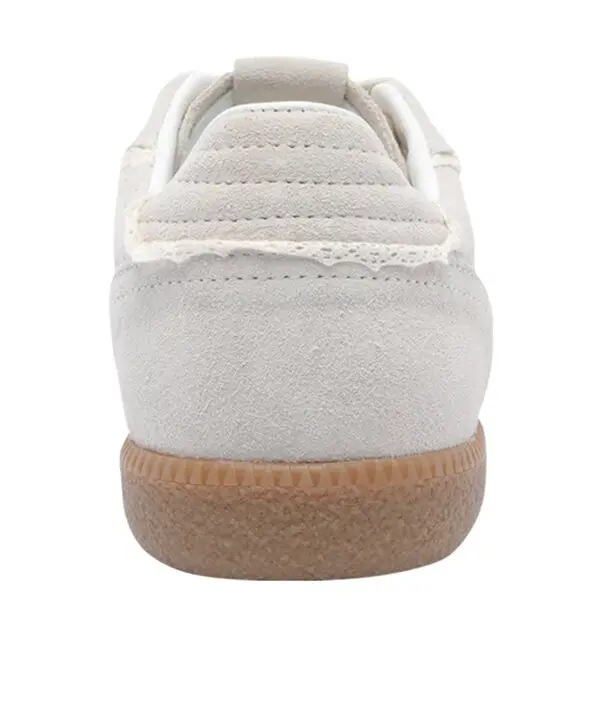 ALOHAS Crochet Trim Low-top Sneakers - Nude