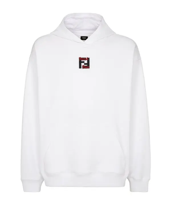 Fendi Cotton Fendilicious Sweatshirt - White