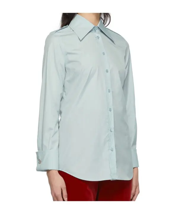 Gucci Pointed Collar Button-up Shirt