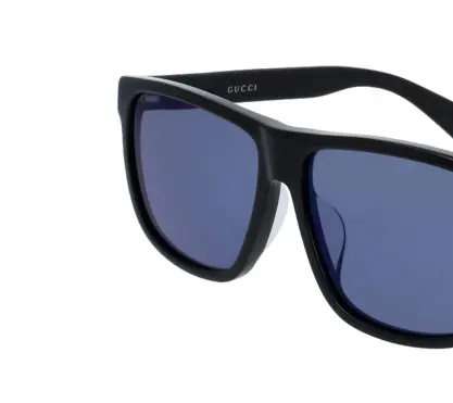 Gucci Rectangular Logo Detail Sunglasses