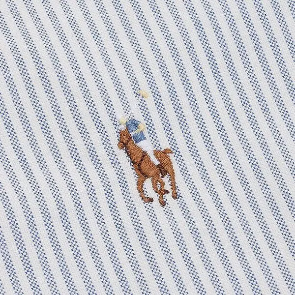 Polo Ralph Lauren Logo Embroidered Curved Hem Shirt