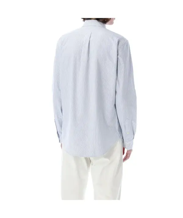 Polo Ralph Lauren Logo Embroidered Curved Hem Shirt