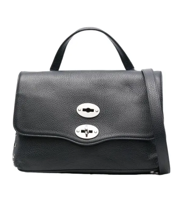 ZANELLATO Logo Handbag - Black