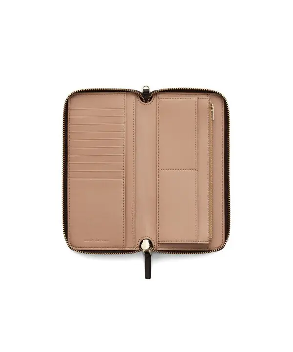 Marc Jacobs Continental Zipped Wallet - Brown