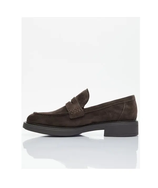 GIANVITO ROSSI Harris Loafers - Brown