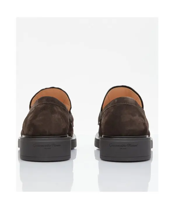 GIANVITO ROSSI Harris Loafers - Brown