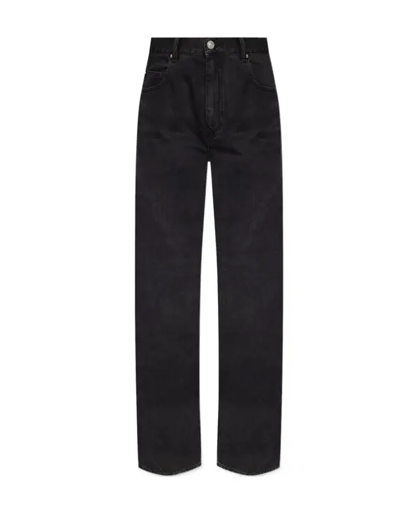 Isabel Marant Étoile Joanny Logo-patch Jeans