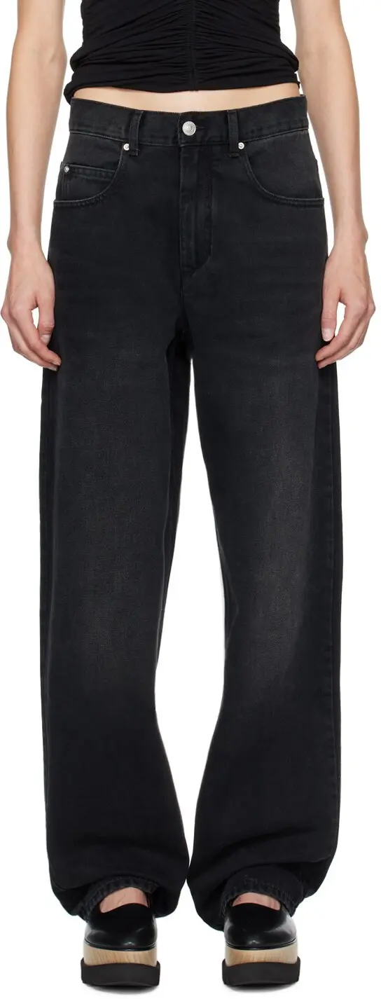 Isabel Marant Étoile Joanny Logo-patch Jeans