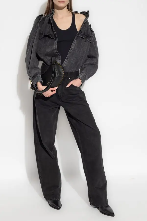 Isabel Marant Étoile Joanny Logo-patch Jeans