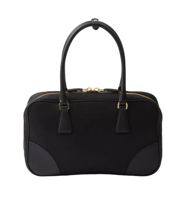 Prada Re-edition 1978 Medium Re-nylon And Saffiano Leather Two-handle Bag