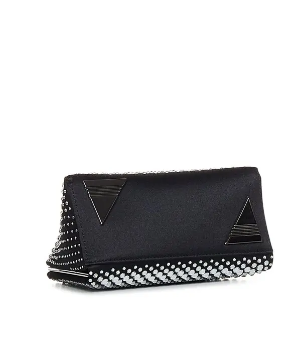 Attico Crystal Embellished Clutch