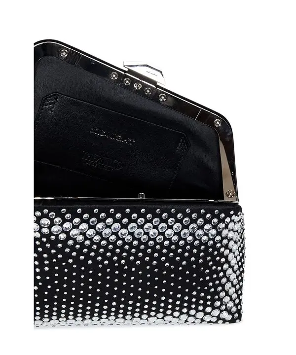 Attico Crystal Embellished Clutch
