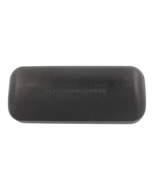 Alexander McQueen Elliptical Flat Mirror Sunglasses
