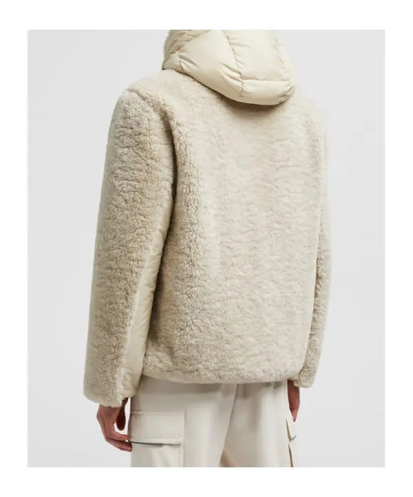 Moncler Wengi Reversible Down Jacket - Light Beige