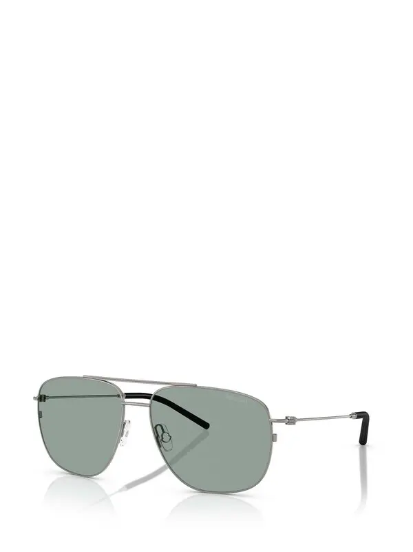 Moncler Aviator Frame Sunglasses - Gray