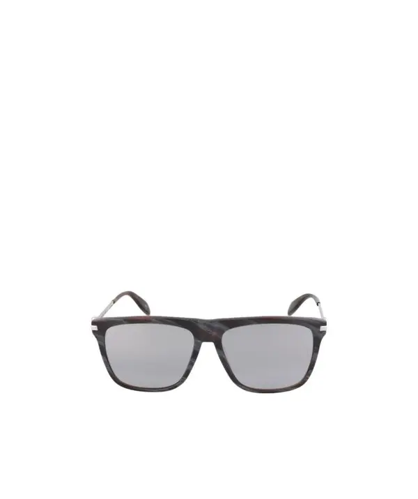 Alexander McQueen Oval Sunglasses - Gray