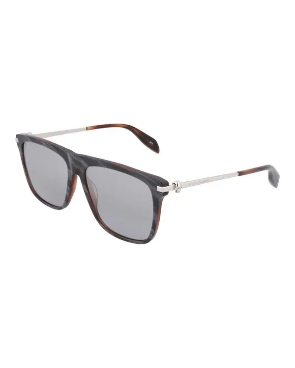 Alexander McQueen Oval Sunglasses