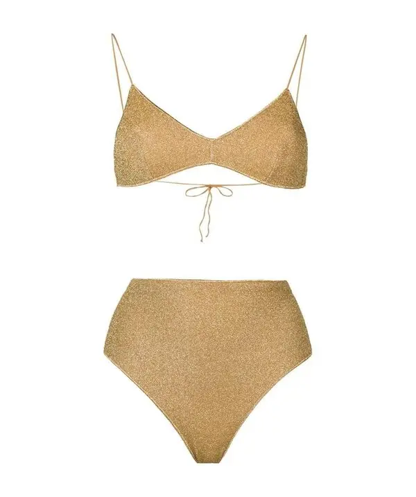 Oseree Lumiere Bikini Set - Nude