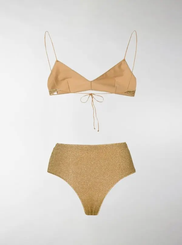 Oseree Lumiere Bikini Set - Nude