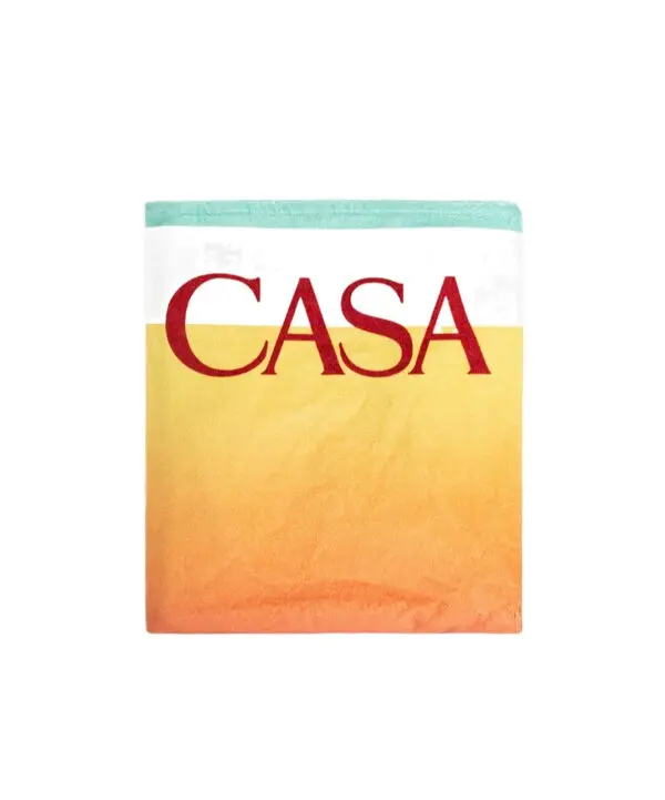Casablanca Logo Printed Towel