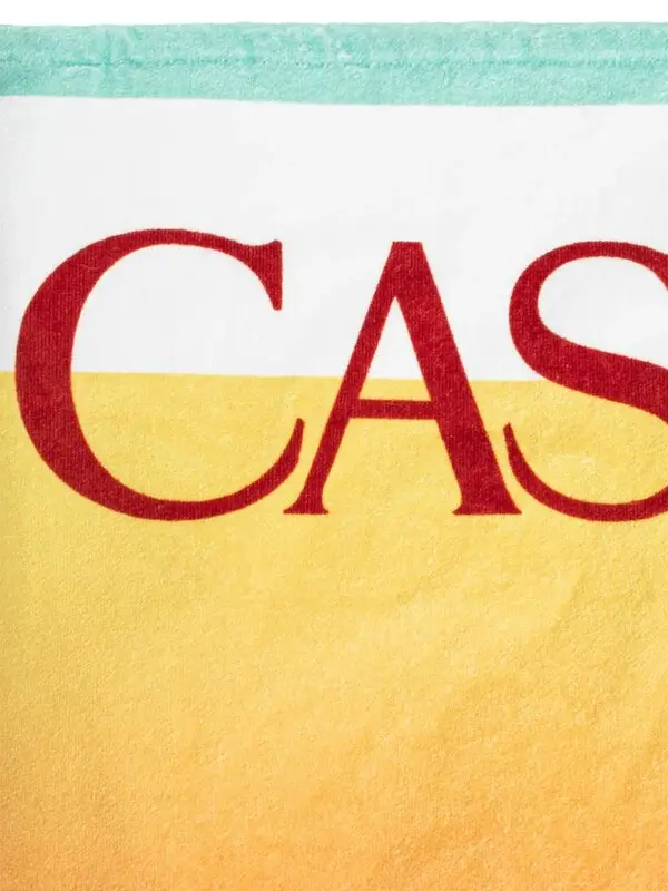 Casablanca Logo Printed Towel