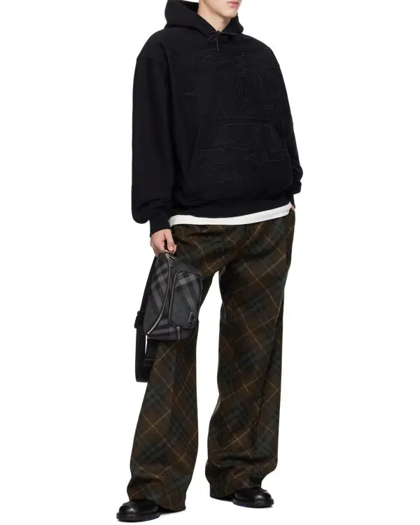 Burberry Checked Zipped Belt Bag