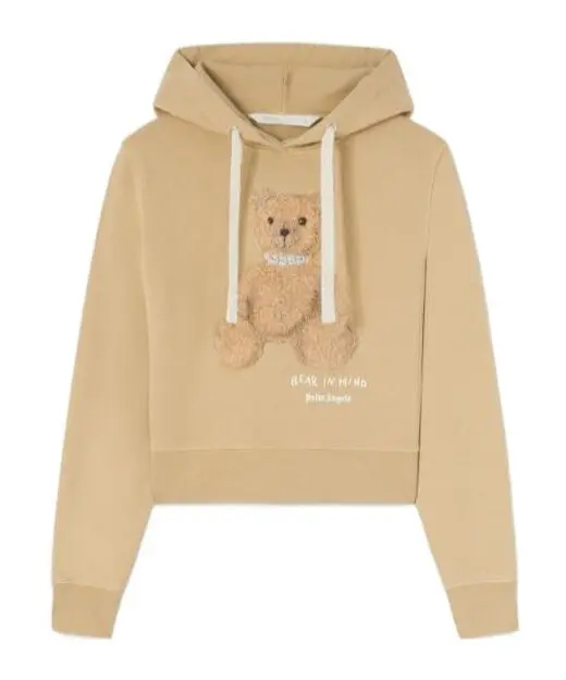 Palm Angels Teddy Bear Embroidered Hoodie