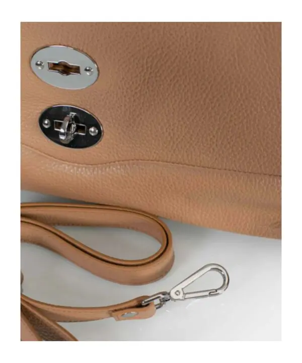 ZANELLATO Postina Twist-lock Medium Tote Bag