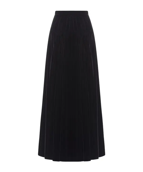 Dior Pleated Trumpet Skirt