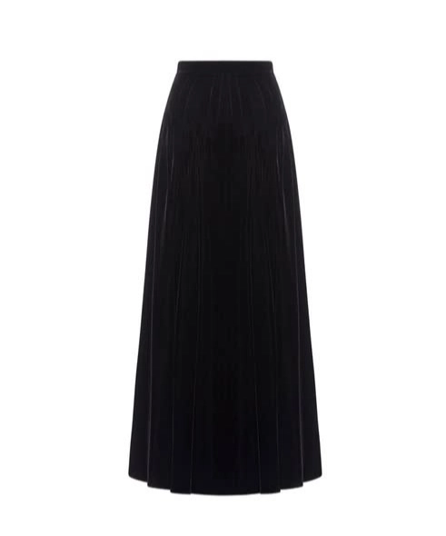 Dior Pleated Trumpet Skirt