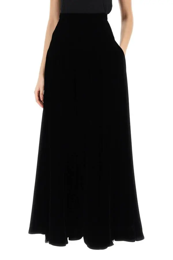 Dior Pleated Trumpet Skirt