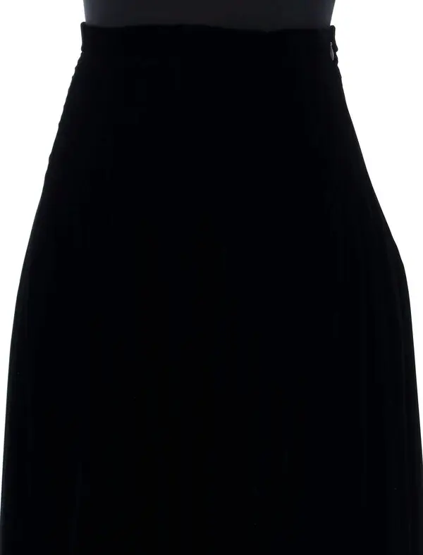 Dior Pleated Trumpet Skirt