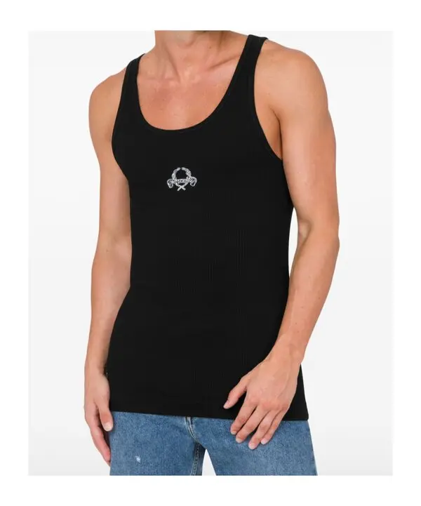 Moschino Embroidered Tank Top