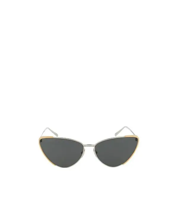 FERRAGAMO Logo Detail Cat Eye Sunglasses - Black
