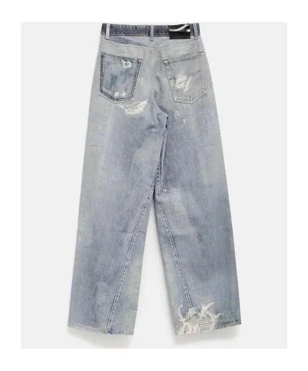 Our Legacy Full Cut Distressed Jeans