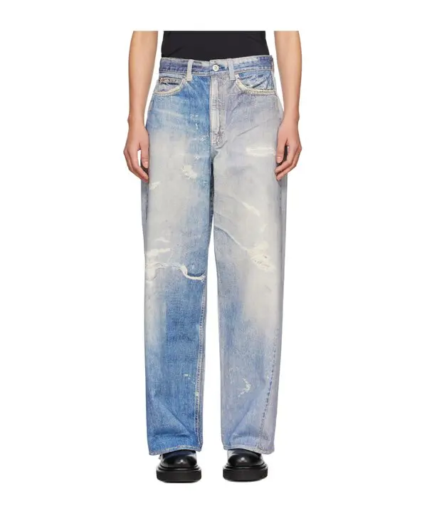 Our Legacy Full Cut Distressed Jeans