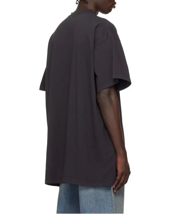 Balenciaga Logo Printed Oversized T-shirt