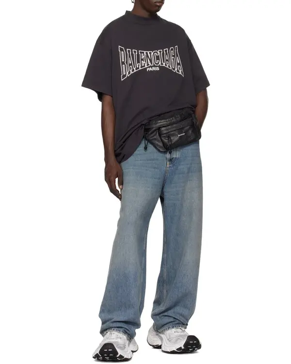 Balenciaga Logo Printed Oversized T-shirt