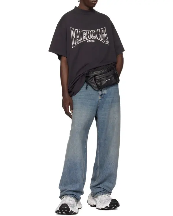 Balenciaga Logo Printed Oversized T-shirt