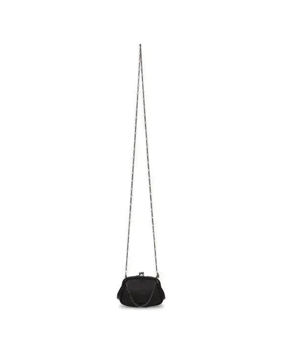 Yohji Yamamoto Clasp Leather Shoulder Bag