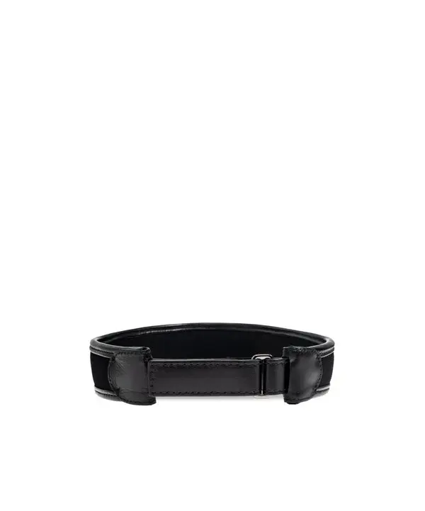 Dolce & Gabbana Gabardine Visor With Logo Plaque