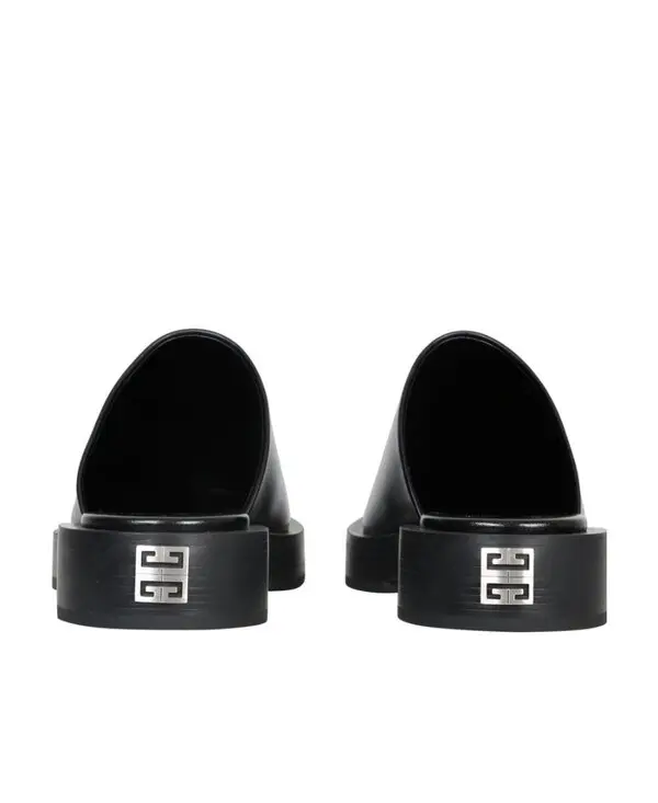 Givenchy 4g Plaque Square-toe Mules