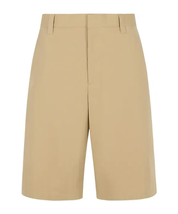 Moschino Straight Leg Bermuda Shorts - Nude